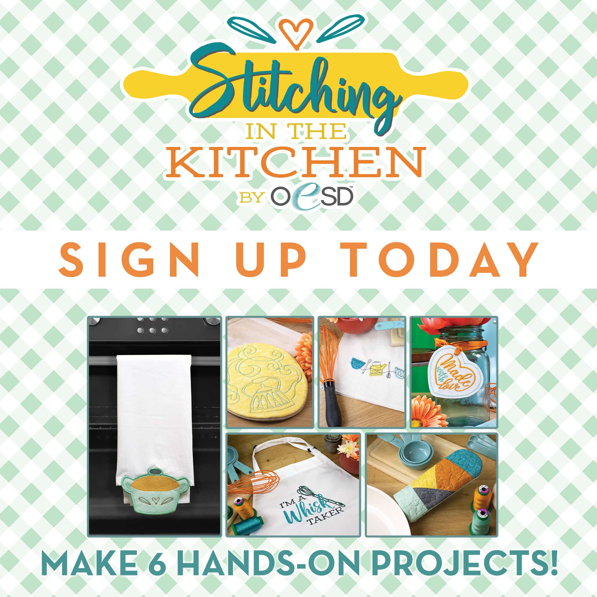 Stitching in the Kitchen by OESD » Sew-A-Lot