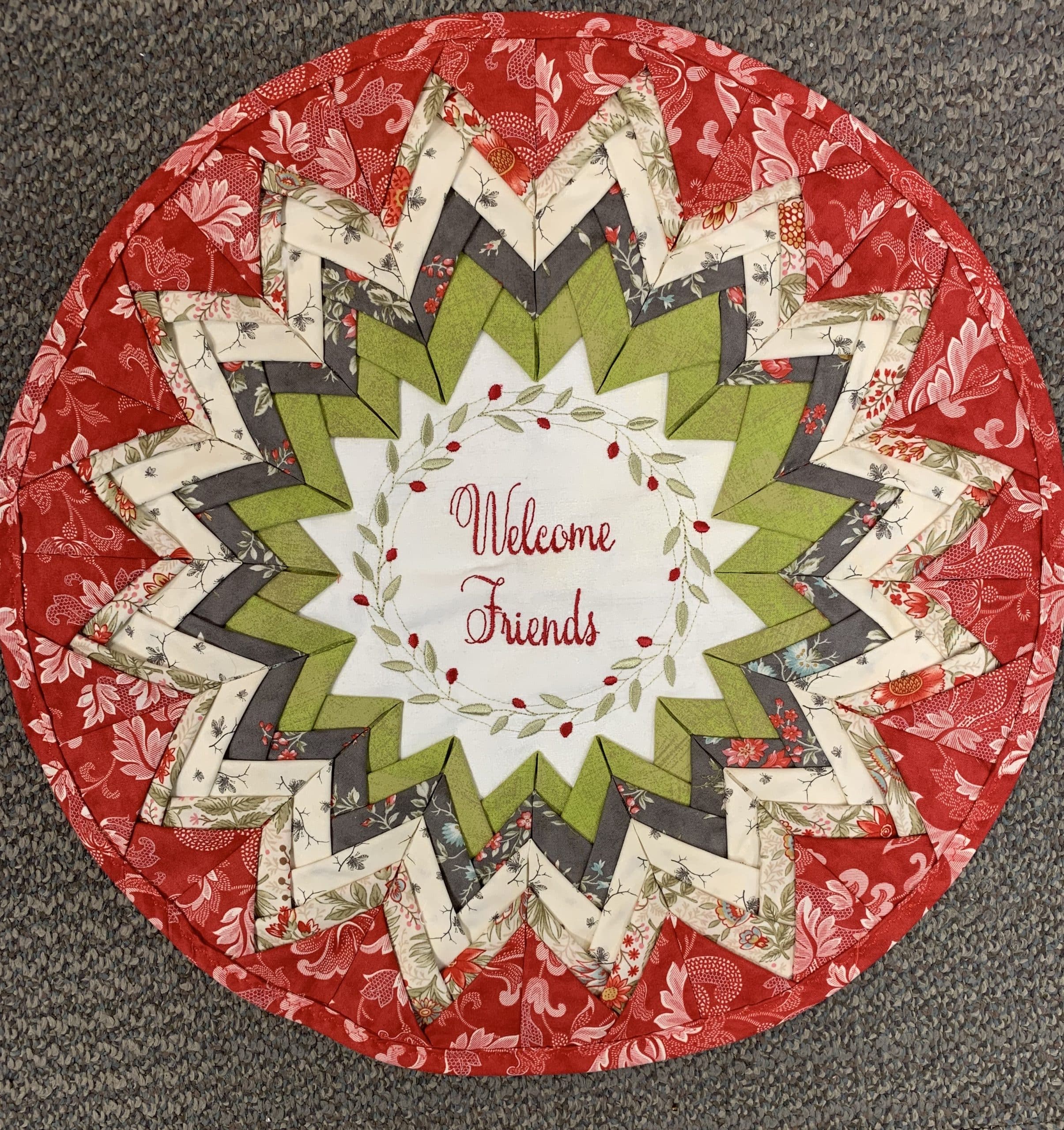 Point of View Table Topper » Sew-A-Lot